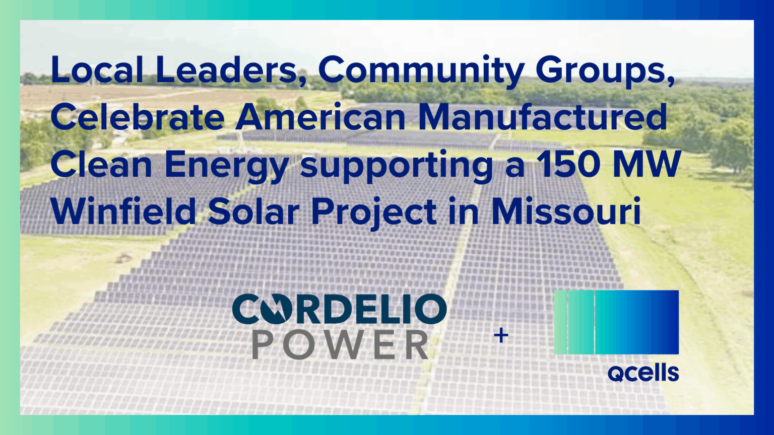 Local Leaders, Community Groups, Celebrate American Manufactured Clean ...